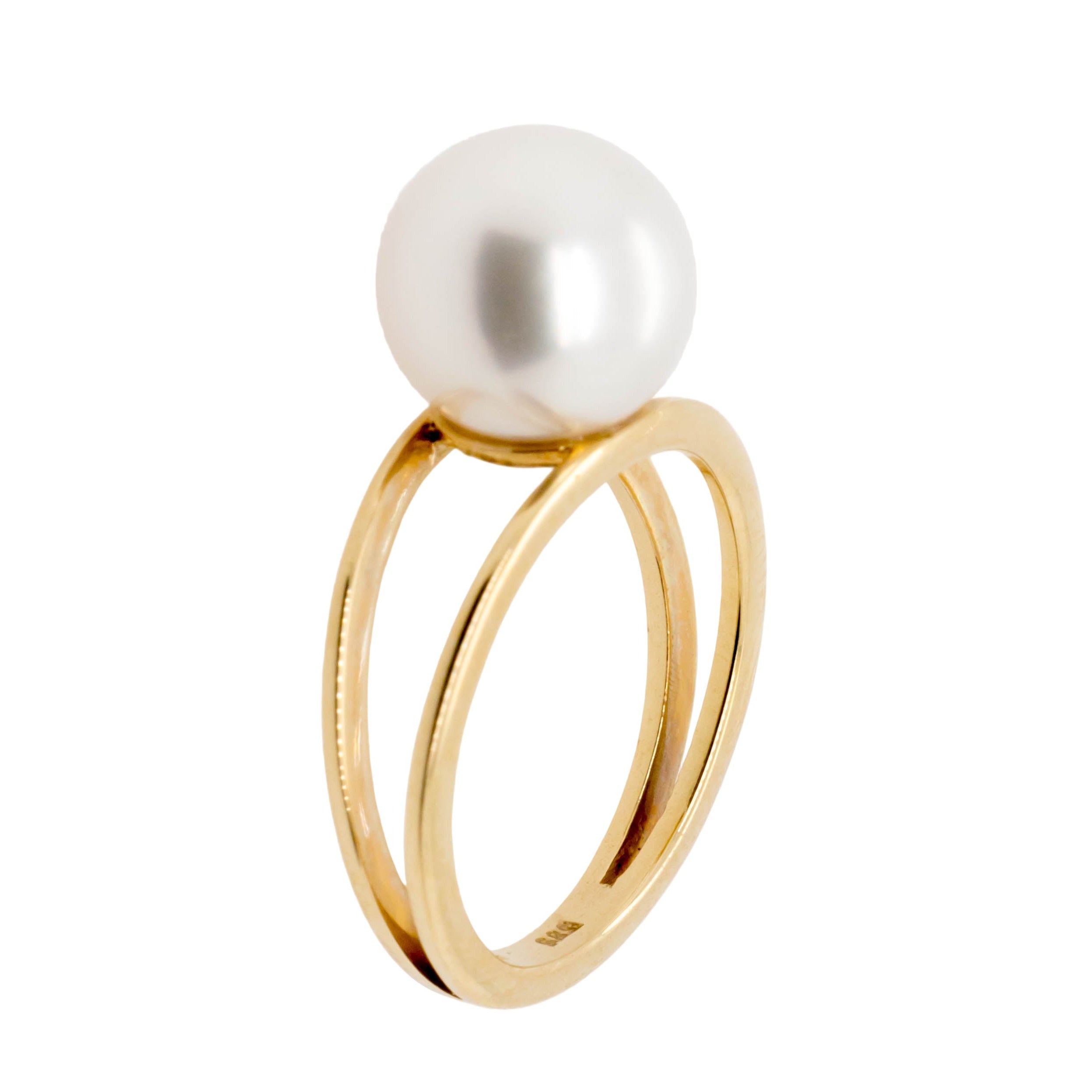 White South Sea Pearl Ring 14K Gold – Holly Zhang – Holly Zhang Pearl ...